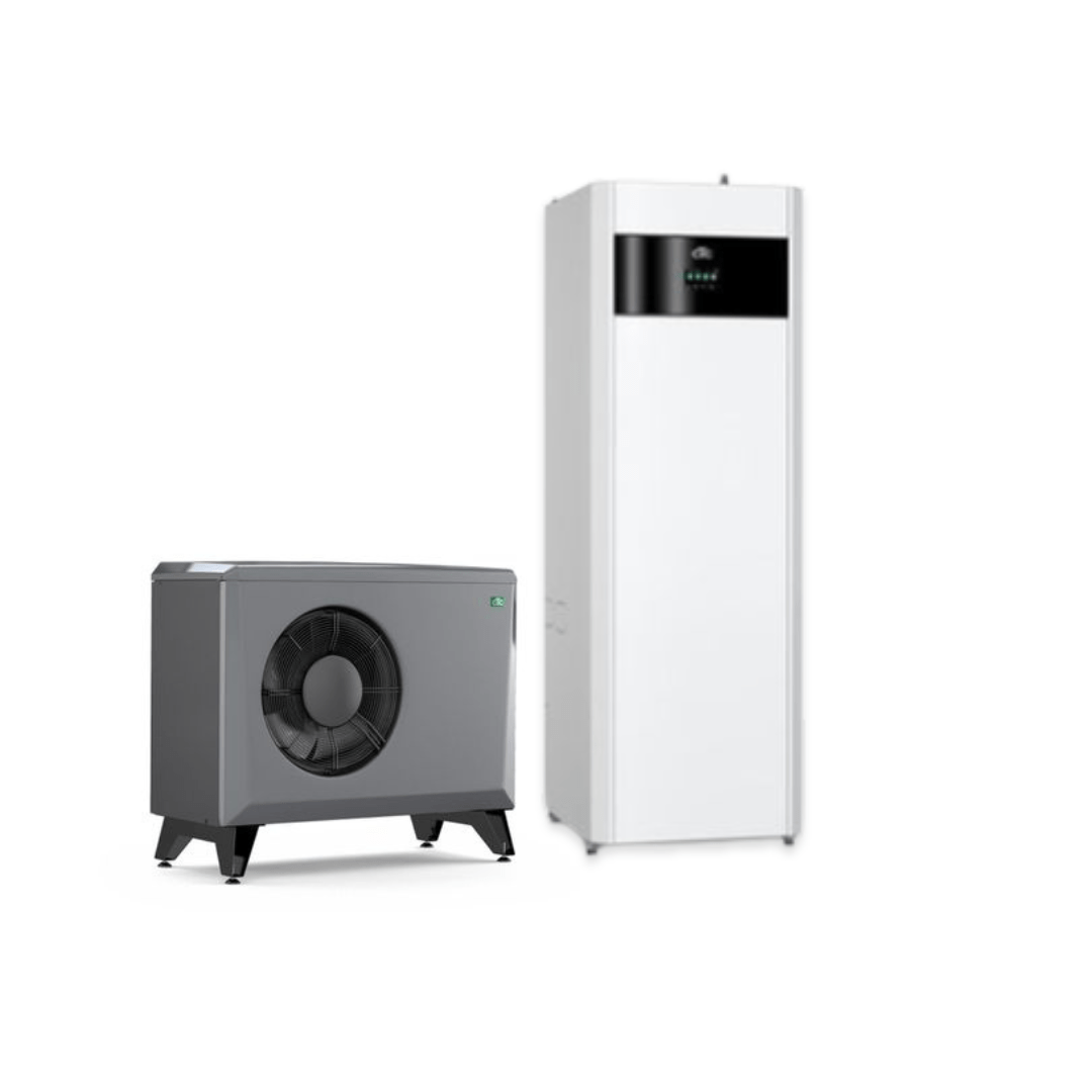 CTC EcoZenith i360 L + CTC EcoAir 610M luft-vattenvärmepump – KlimaTime